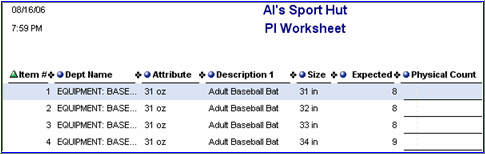 QB POS: How to perform a Physical Inventory – Individual Point of Sale