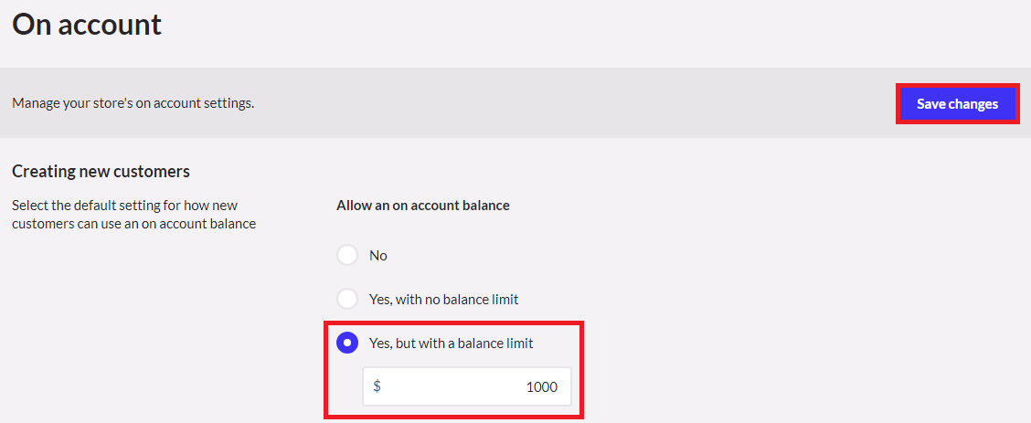 [LSX] How to Configure on Account Limits for Customers – Individual ...