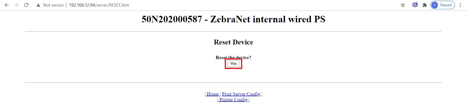 Configure Zebra ZD410 Network Print Server Individual Point Of Sale