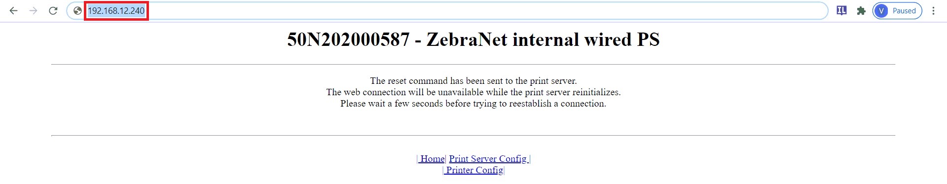 Configure Zebra ZD410 Network Print Server Individual Point Of Sale